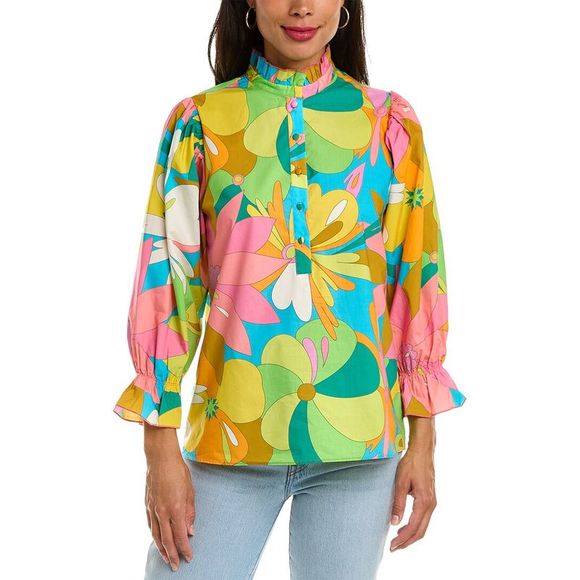 FLORA BEA NYC | Tops | Flora Bea Nyc Lina Blouse | Poshmark